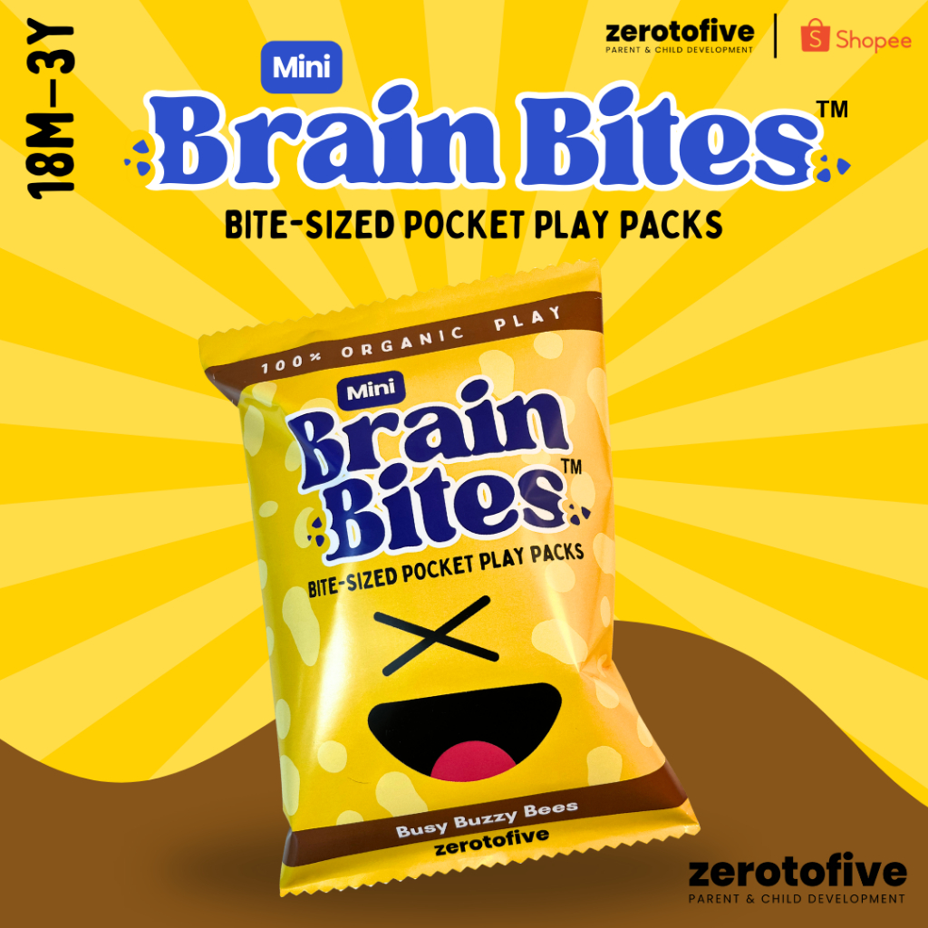 Zerotofive Mini Brain Bites Activity Pack Busy Buzzy Bees Brain ...