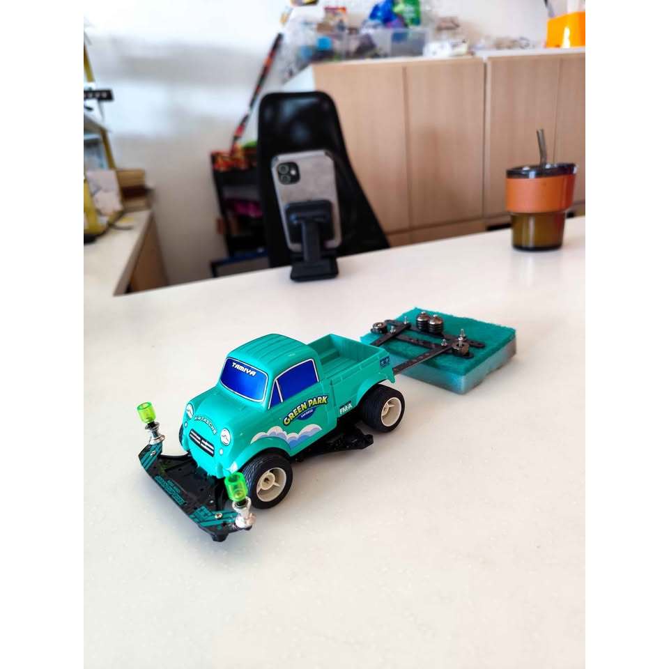 Tamiya Track Wash | Shop in the cement | Mini Hobby Cafe Chocolate Shop ...