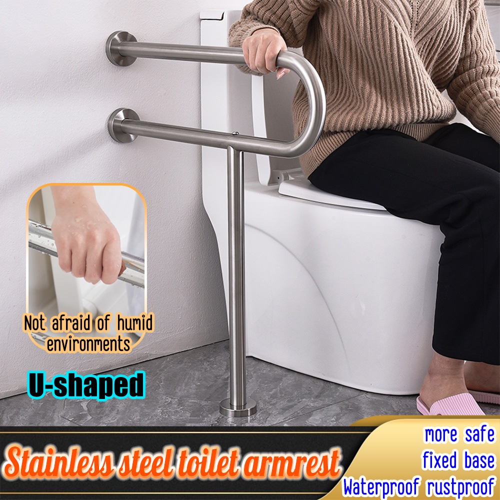 Besi pemegang tandas oku Toilet handle for elderly Toilet holder for ...