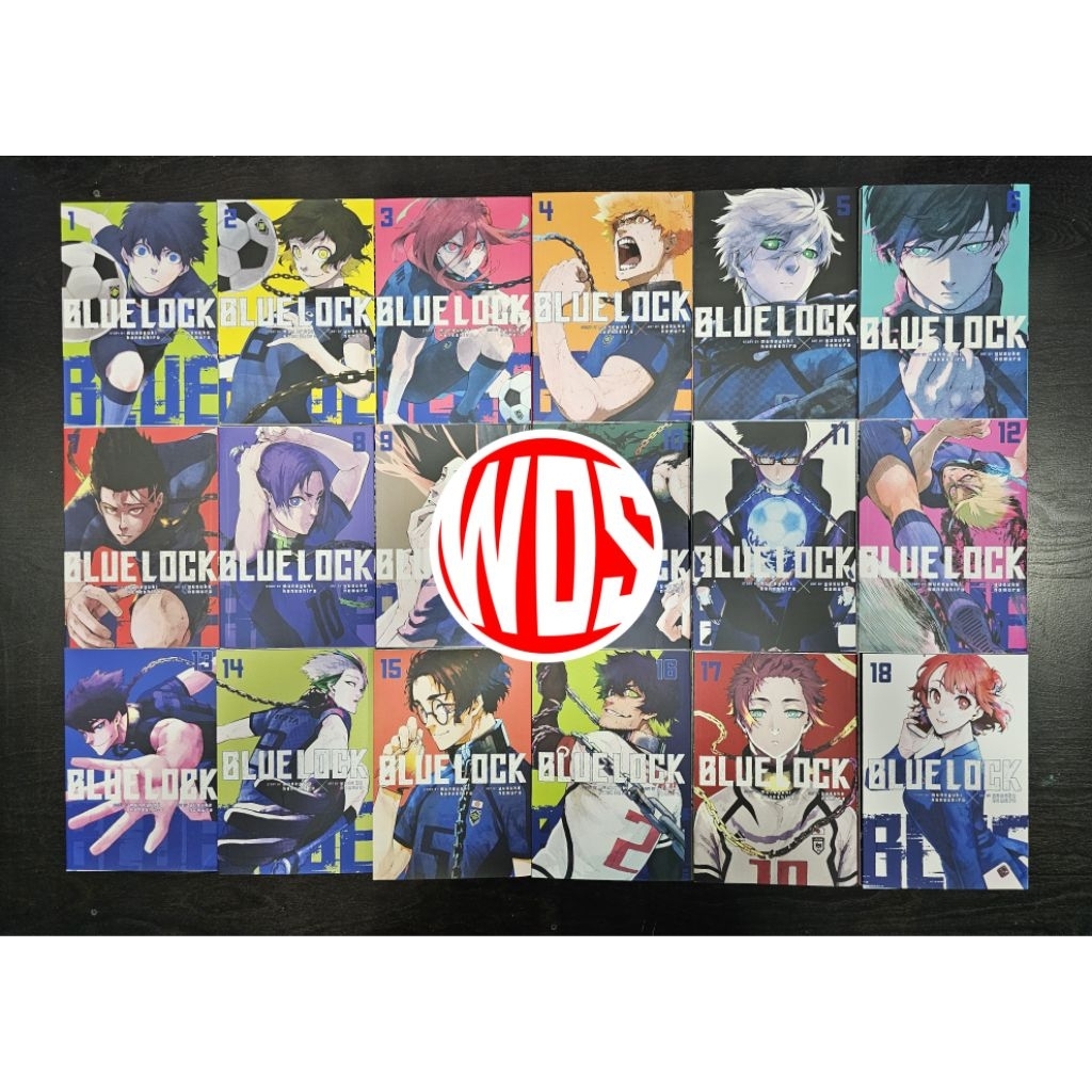 Manga : Blue Lock volume 1-33 (Fullset)(English Version) | Shopee Singapore