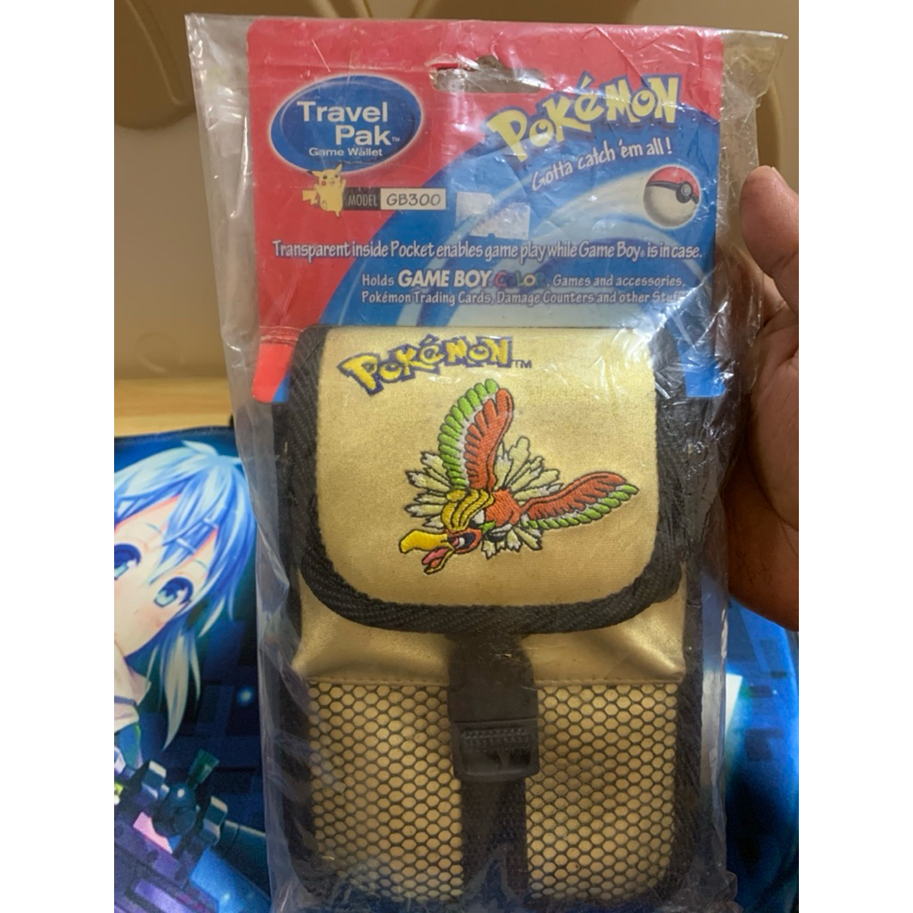 Pokemon Gold Travel Pak Carrying Case Model GB300 Ho-Ho (Nintendo Game ...