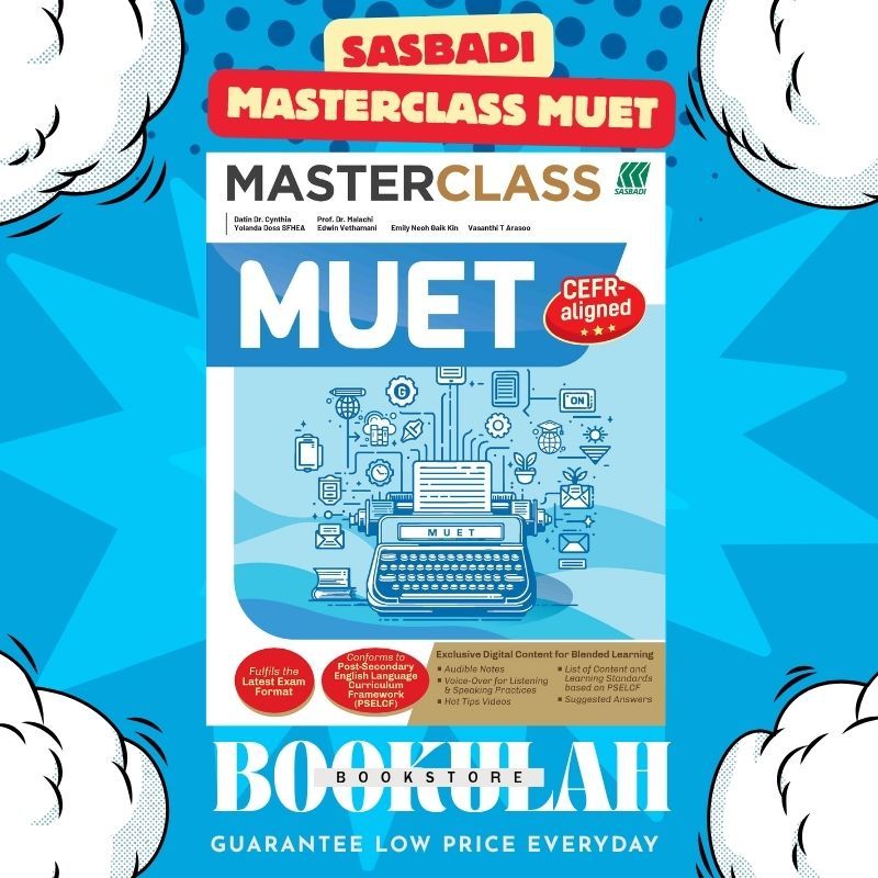 [ FAST ] SASBADI : MASTERCLASS MUET | Shopee Singapore