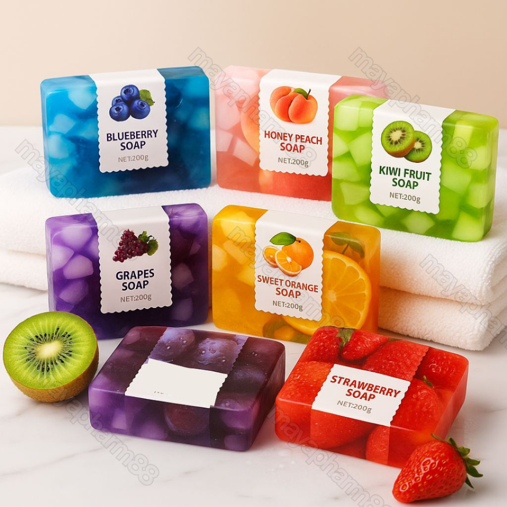 Viral Fruit Soap with Crazy Fragrance for Smooth & Glowing Skin in ...