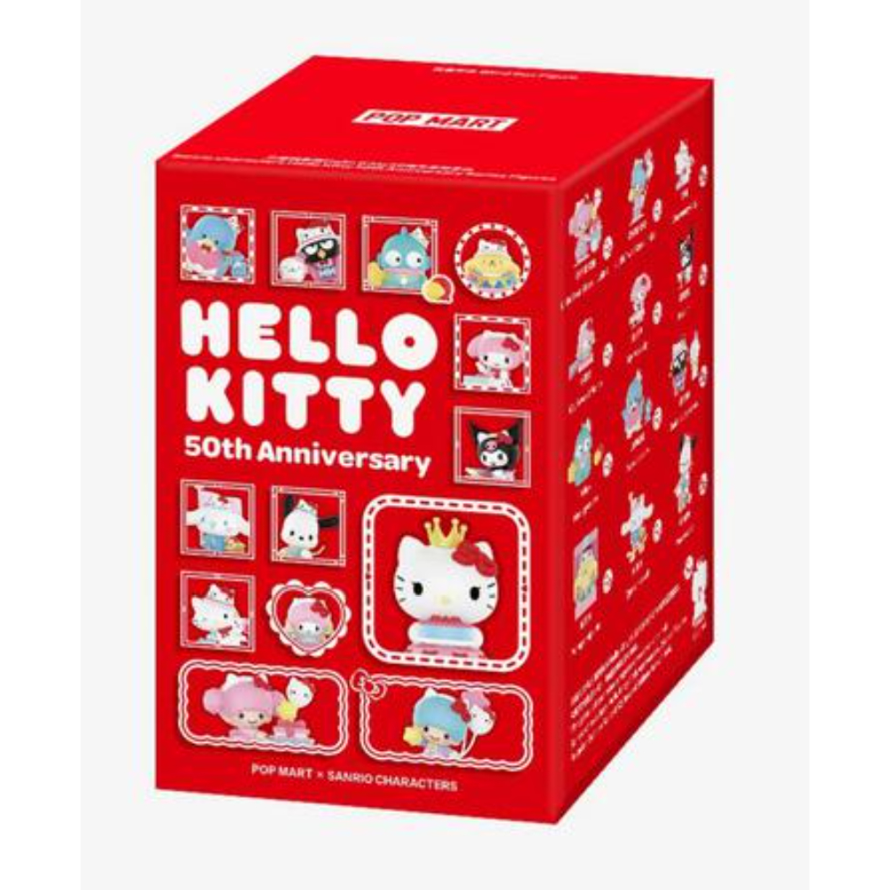 POP MART Sanrio Hello Kitty 50th Anniversary Series | Shopee Singapore