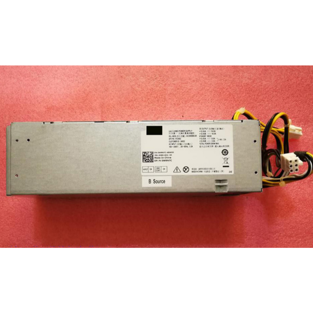 Dell Optiplex 3070 5050 5060 7050 7060 MT SFF Power Supply PSU 200W ...