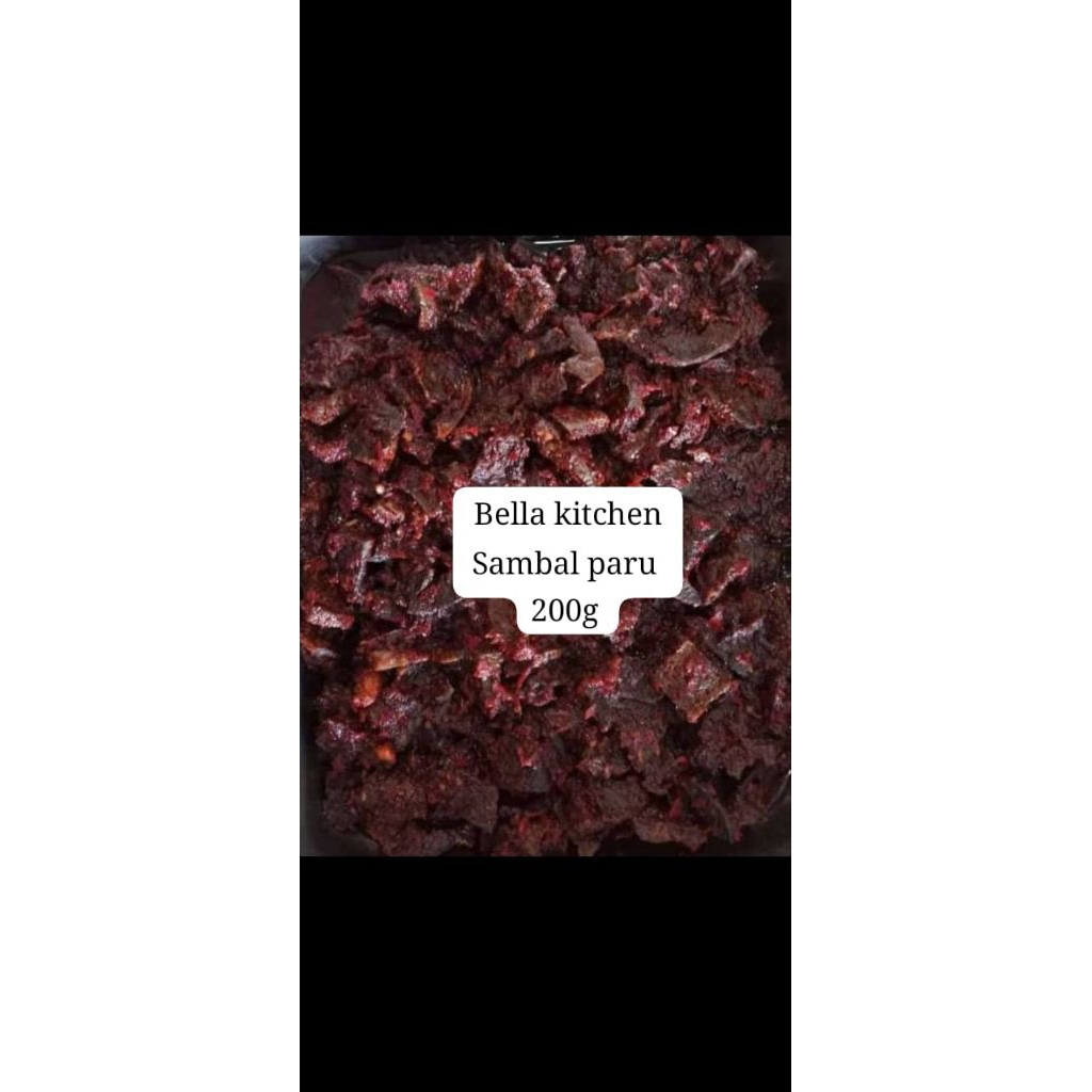 Sambal paru bella kitchen 200g | Shopee Singapore