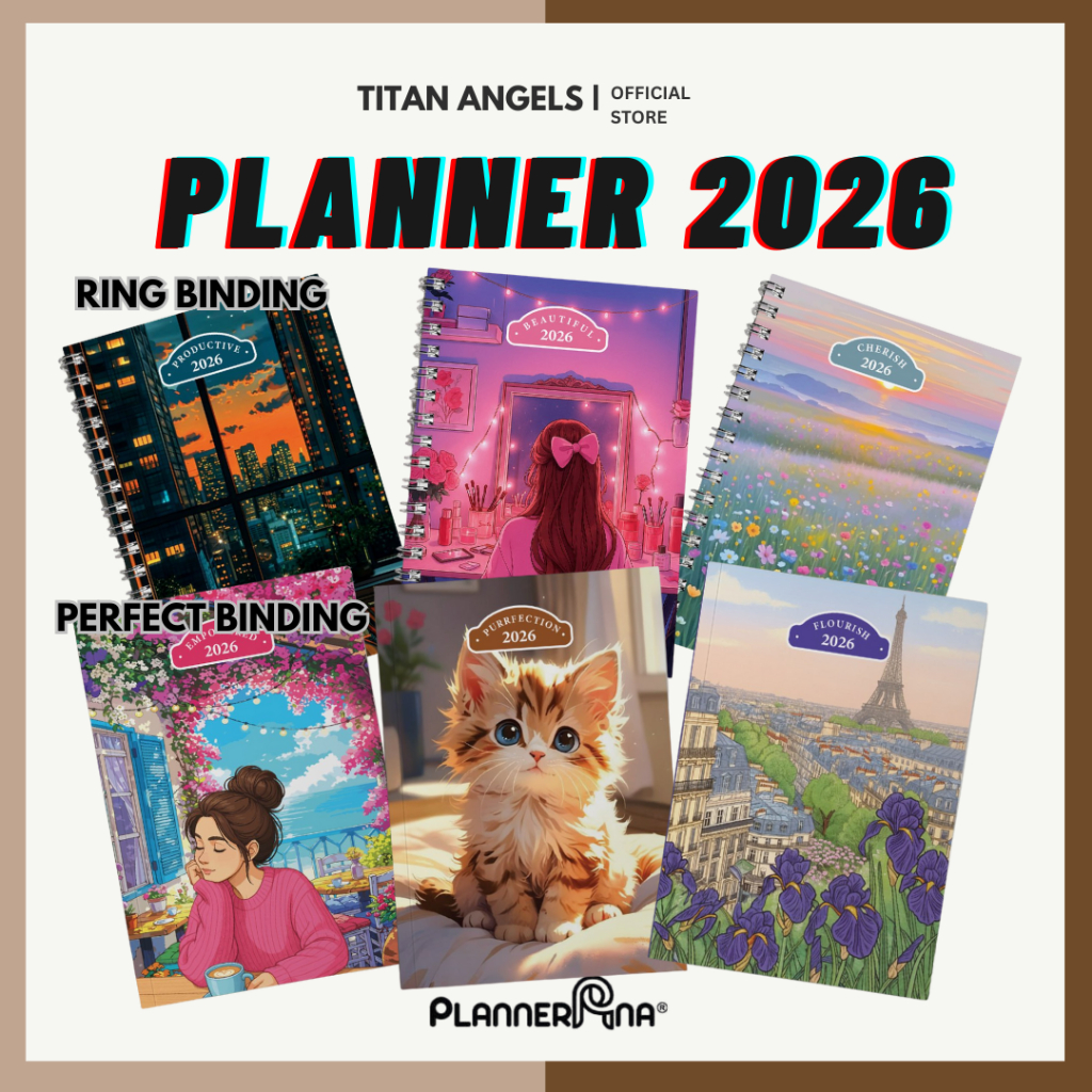 Planner 2026 Planner Ana Diary 2026 Perfect Ring Binding Notebook ...