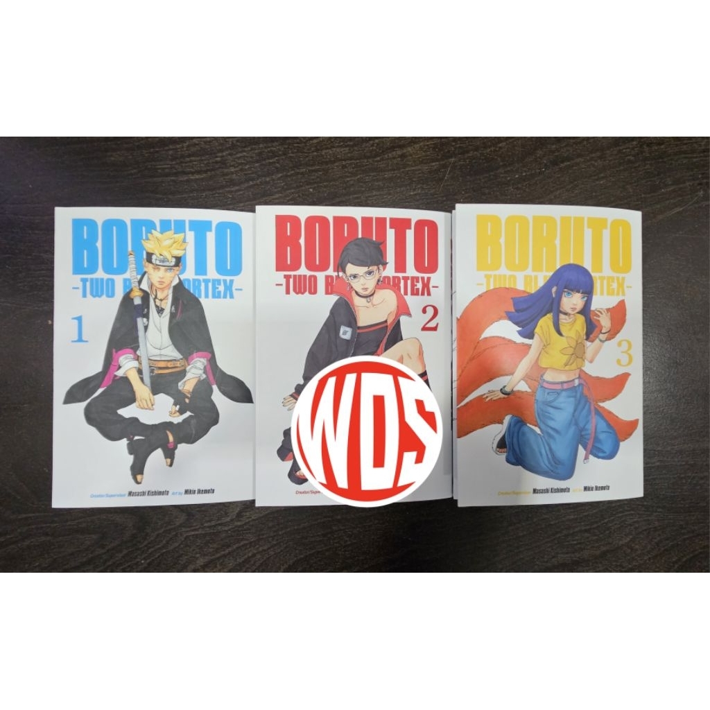 Manga : Boruto - Two Blue Vortex volume 1-3 (English Version) | Shopee ...