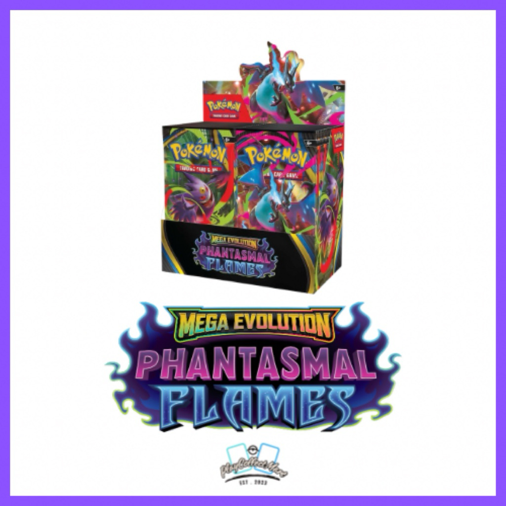 Pokemon Phantasmal Flames ME02 Booster Box | Shopee Singapore