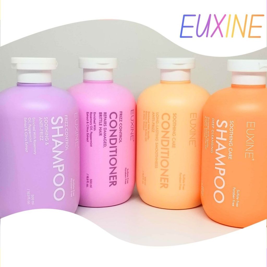 EUXINE Hair care Soothing Shampoo conditioner Frizz Control Shampoo ...