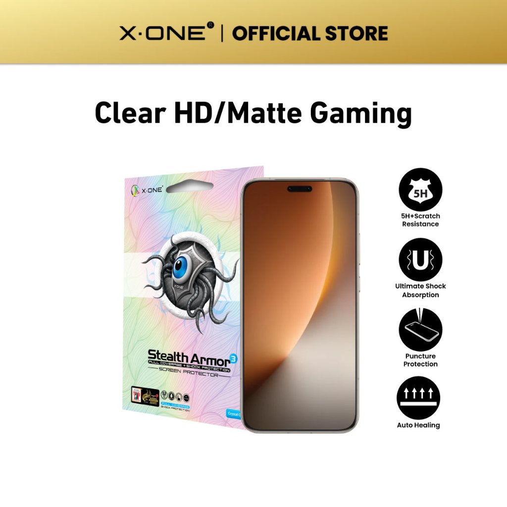 X.One Stealth Armor 3, Skrin Pelindung untuk Honor Magic 8 Pro/7 Pro/6 ...