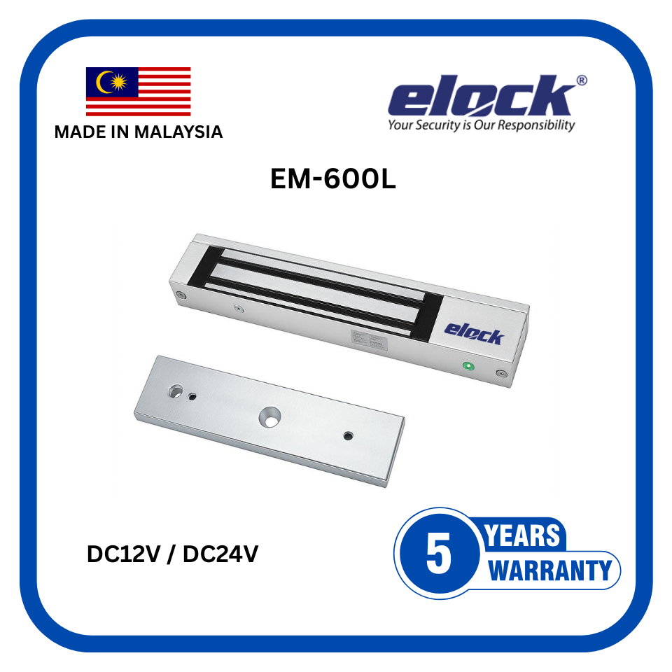ELOCK EM-600L MAGNETIC DOOR LOCK | Shopee Singapore