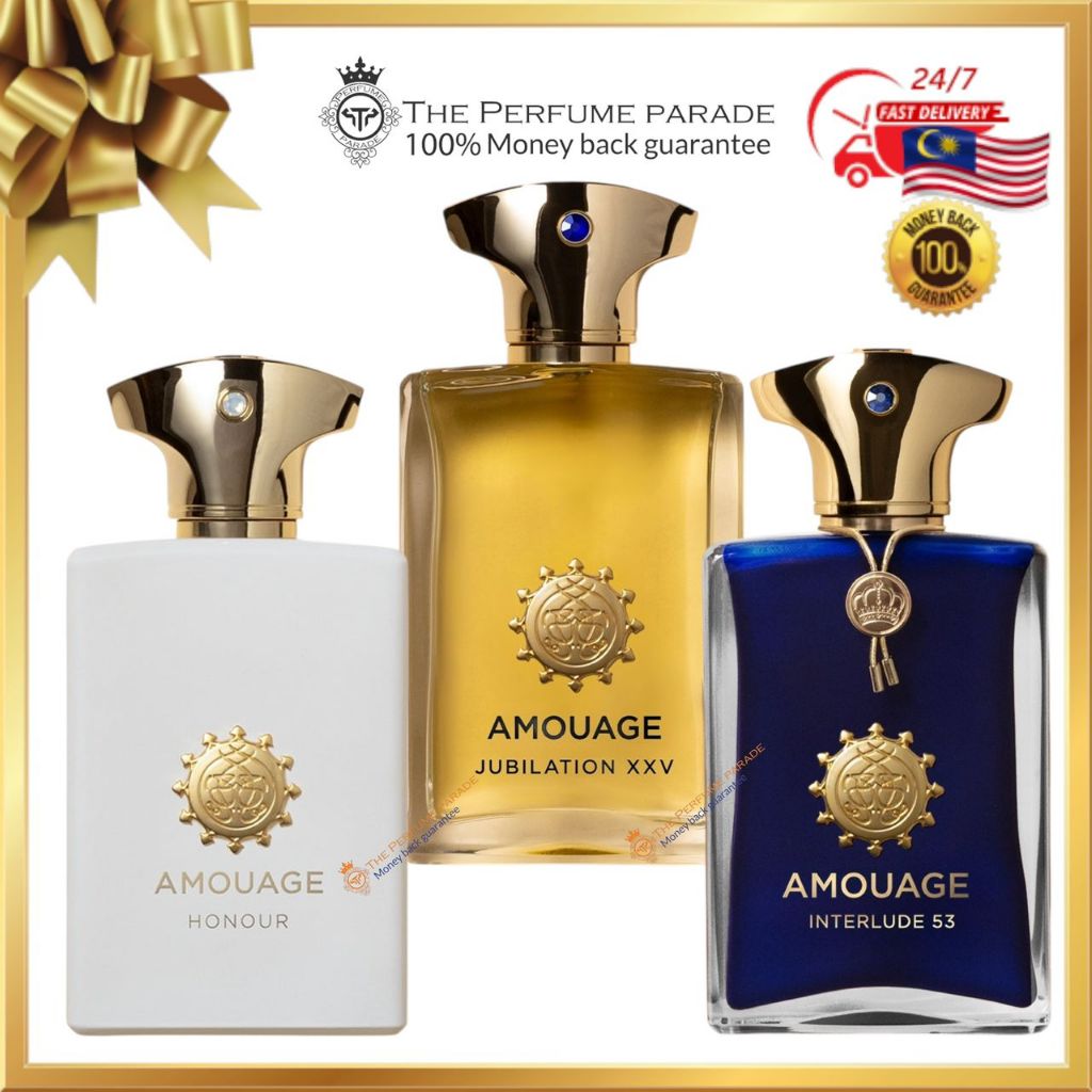 Perfume Amouage Epic Man/ Interlude 53 Man / Meander 100ml Fragrance ...