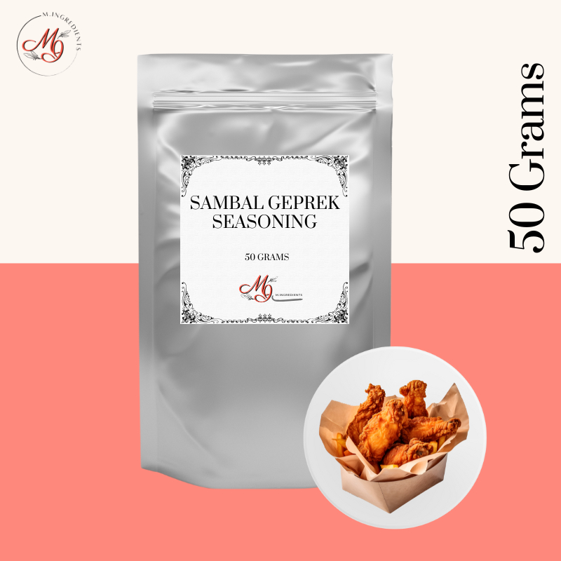 Instant Seasoning Powder Sambal Geprek (Fries, topping, fried food ...