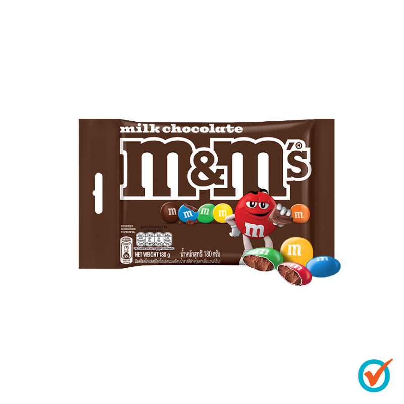 M&M'S Milk Chocolate Share Bag 180g Chocolate / Milky | Shopee Singapore
