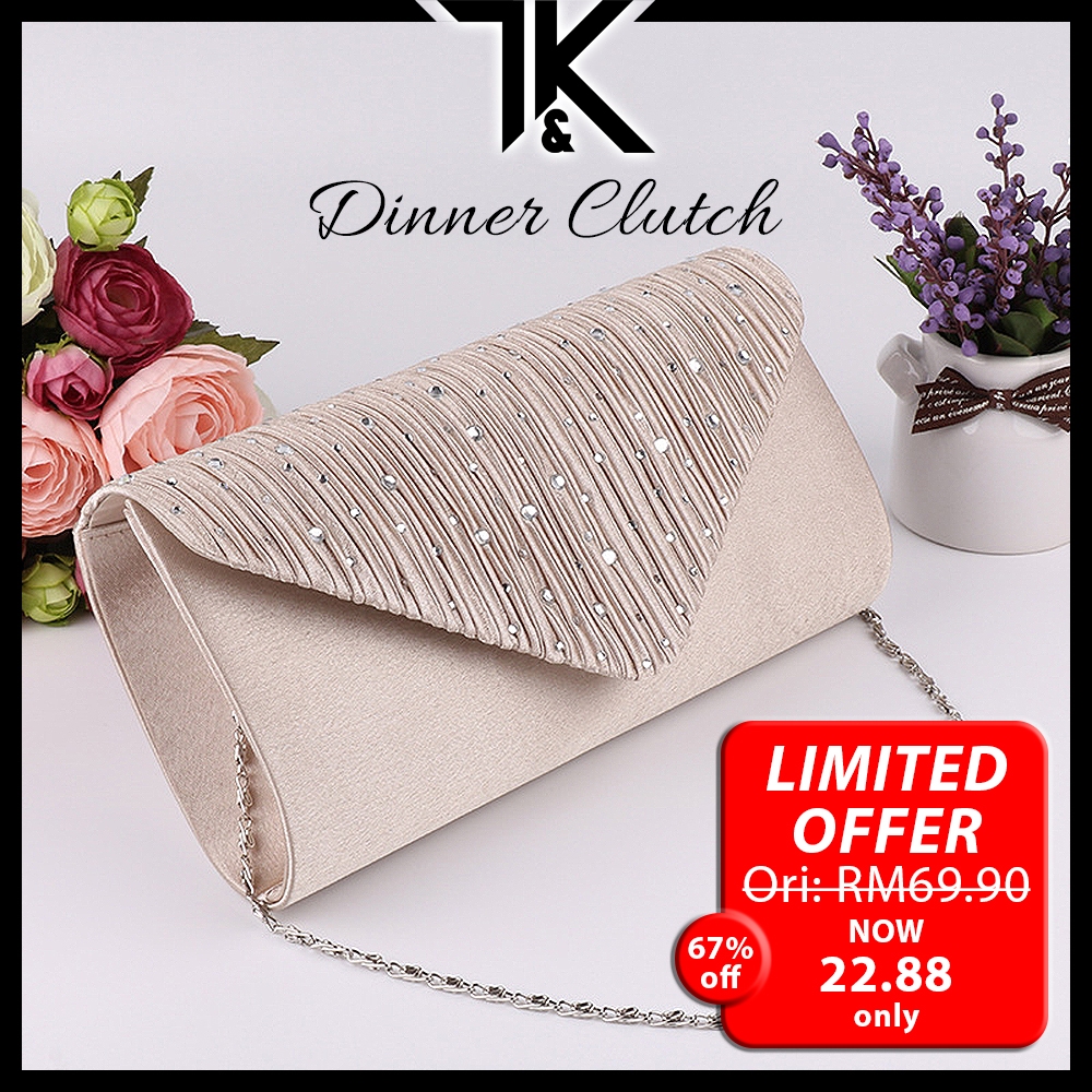 [LOCAL] Elegant Dinner Clutch | Diamond Wedding Clutch Bag | Dinner ...