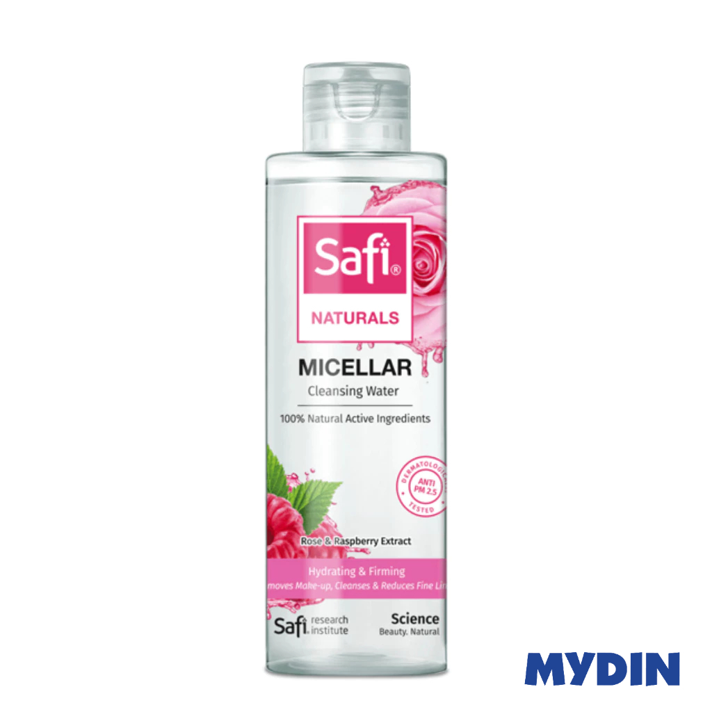 Safi Naturals Micellar Cleansing Water Rose & Raspberry (200ml ...