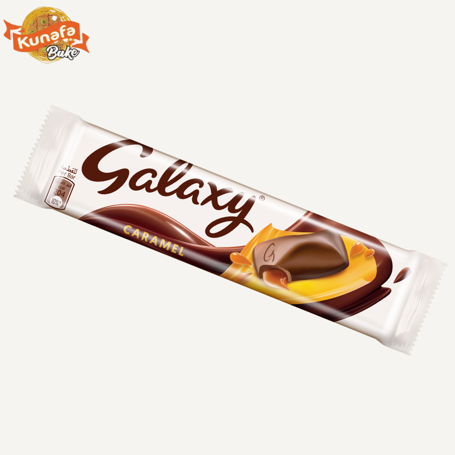 Galaxy Smooth Caramel Chocolate – 40g silky milk chocolate bar filled ...