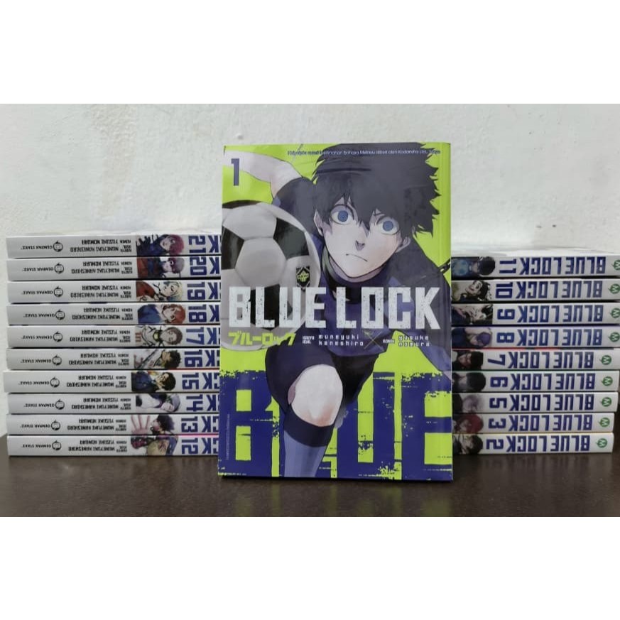 KOMIK / MANGA BLUE LOCK EDISI BAHASA MALAYSIA VOLUME 01 - 21 (SET PENUH) FULL SET | Shopee Singapore