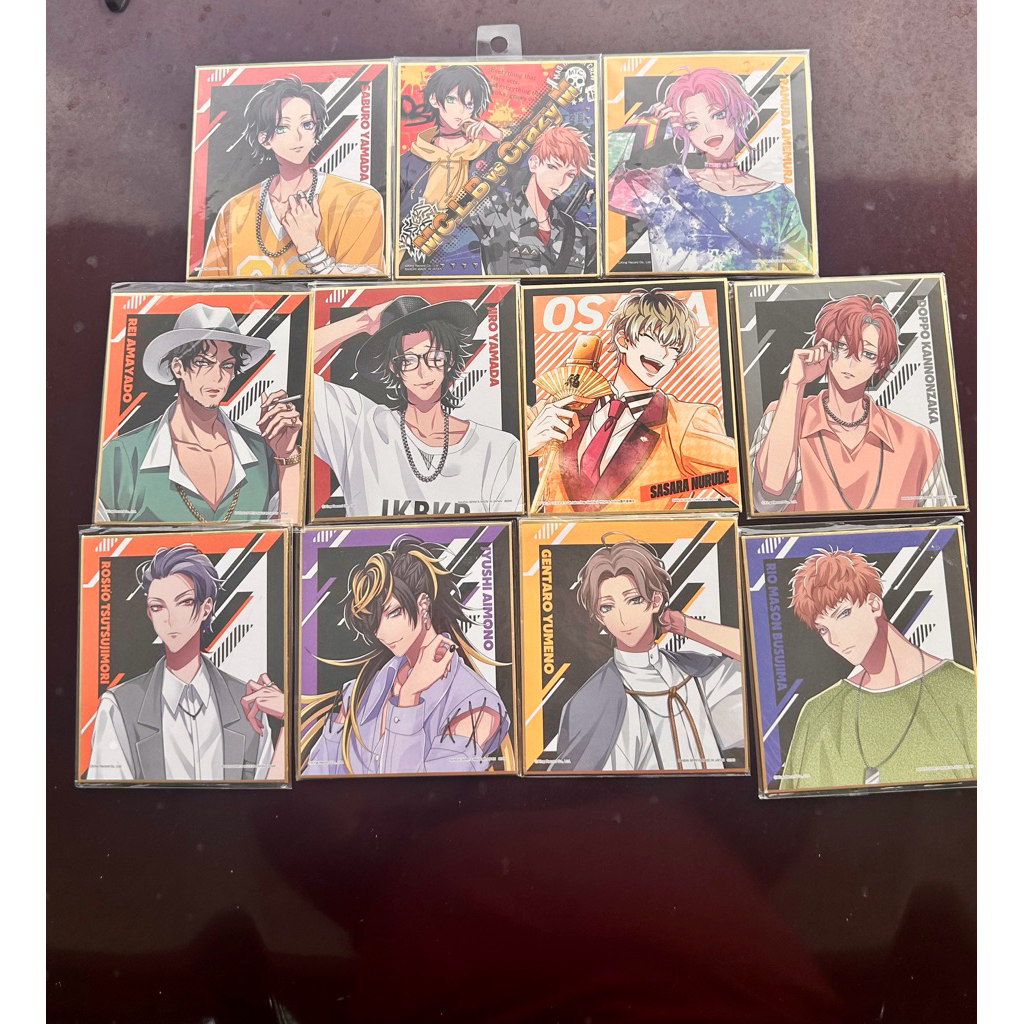 Hypnosis Mic: Division Rap Battle color paper | Shopee Singapore