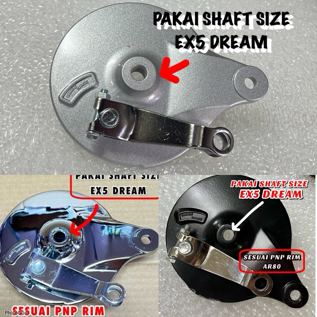 AR80 SPORT RIM PNP EX5 DREAM BRAKE HUB SHAFT LUBANG EX5 DREAM KRISS ...