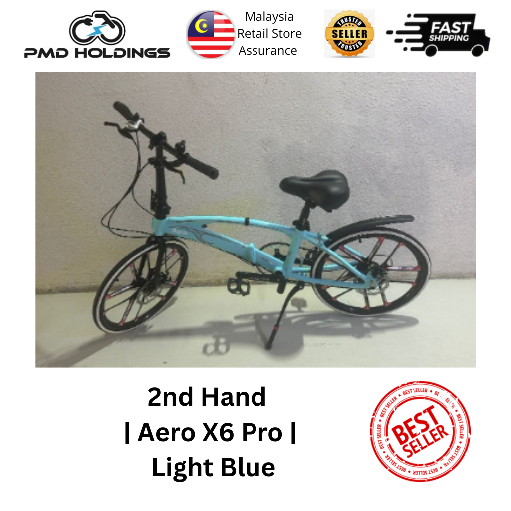 Second Hand | Aero X6 Pro | 20 x 1.5 inch | Light Blue | Shopee Singapore