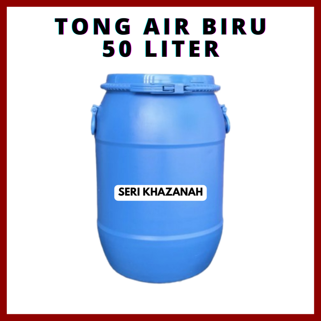 Water Barrel, Empty Barrel, 50L Plastic Barrel (One order one barrel ...