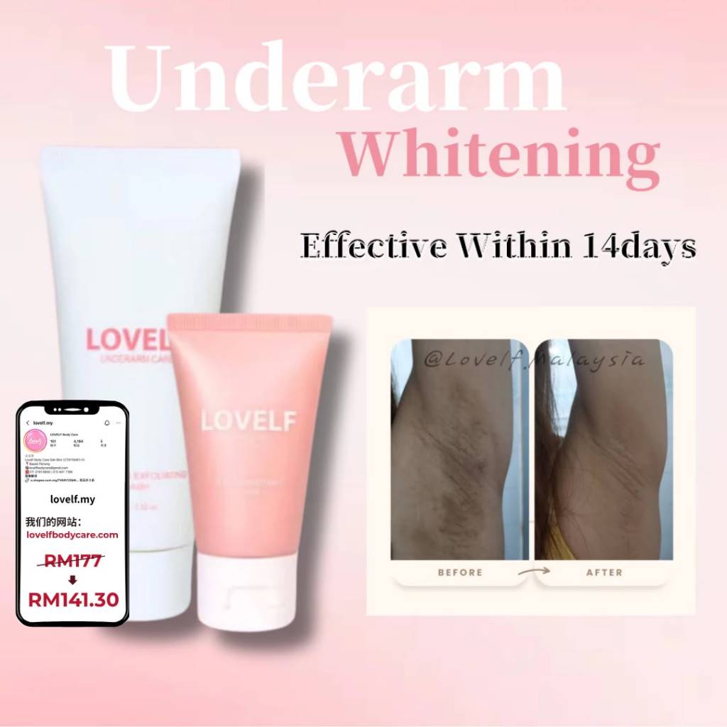 LOVELF UNDERARM WHITENING CARE Deodorant | Shopee Singapore