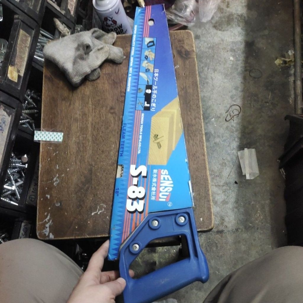 Sensui Fleam Teeth Handsaw (18 inch / 450 mm) | Shopee Singapore