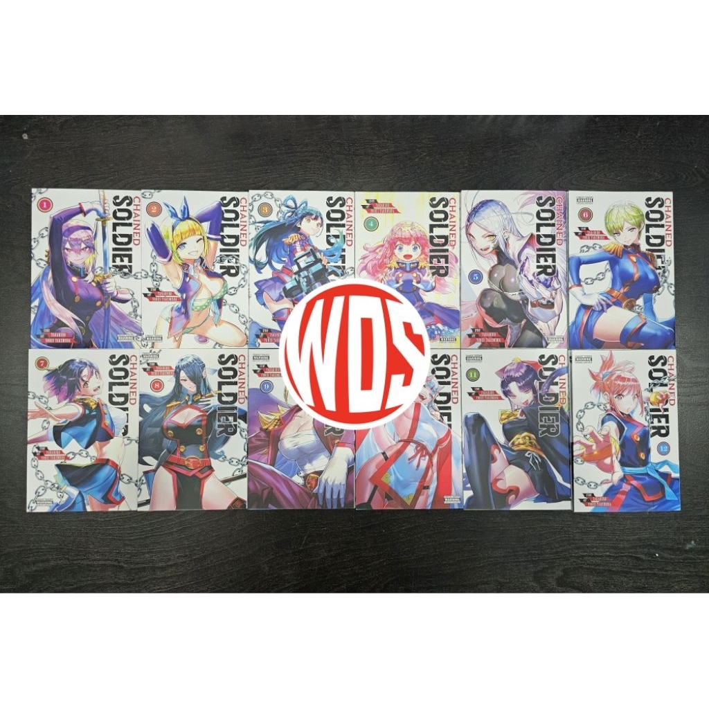 Manga : Chained Soldier volume 1-12 (English Version) | Shopee Singapore
