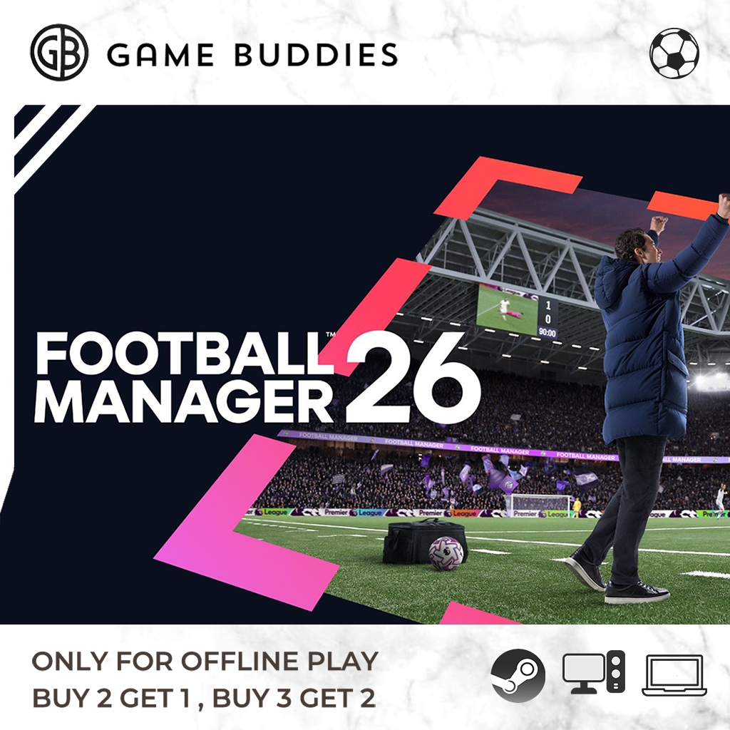 Football Manager 2026 / FM 26 / FM 2026 ( Offline ) Steam PC | Shopee ...
