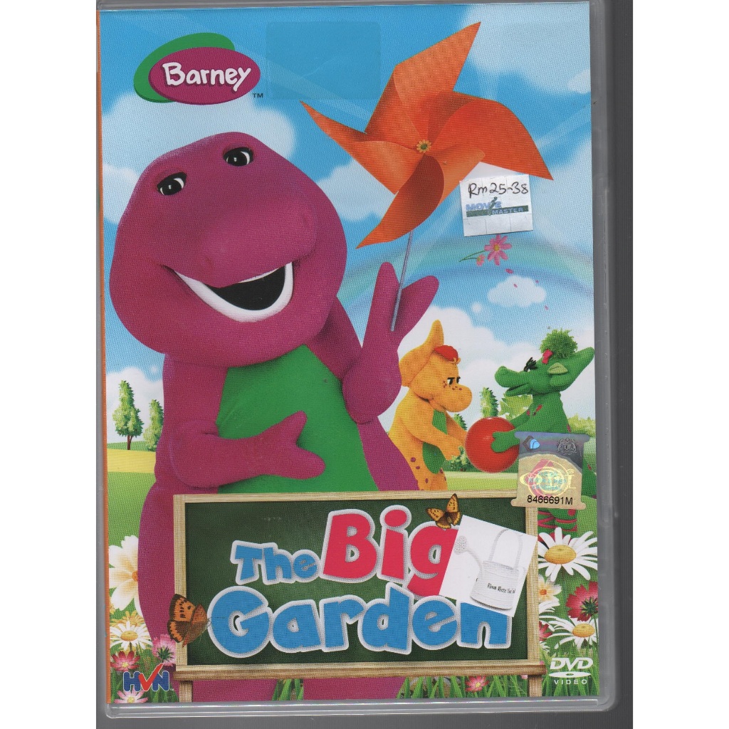 DVD Barney - The Big Garden | Shopee Singapore