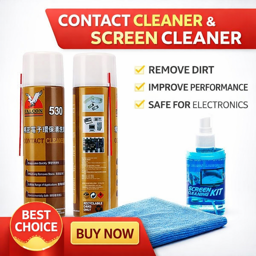 Screen Cleaning Kit Cleaners & Wiping Cloth for LCD / Touchscreen ...