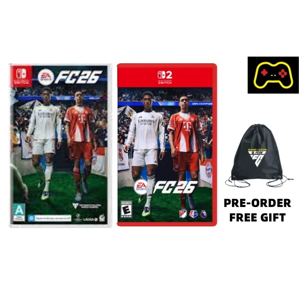 EA SPORTS FC26 (Nintendo Switch / NS1/NS2) + Drawstring Bag | Shopee ...