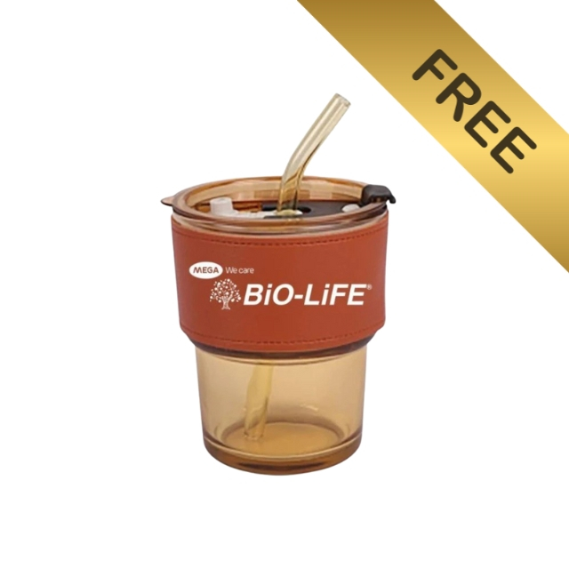 BIO-LIFE GLASS MUG_GWP | Shopee Singapore