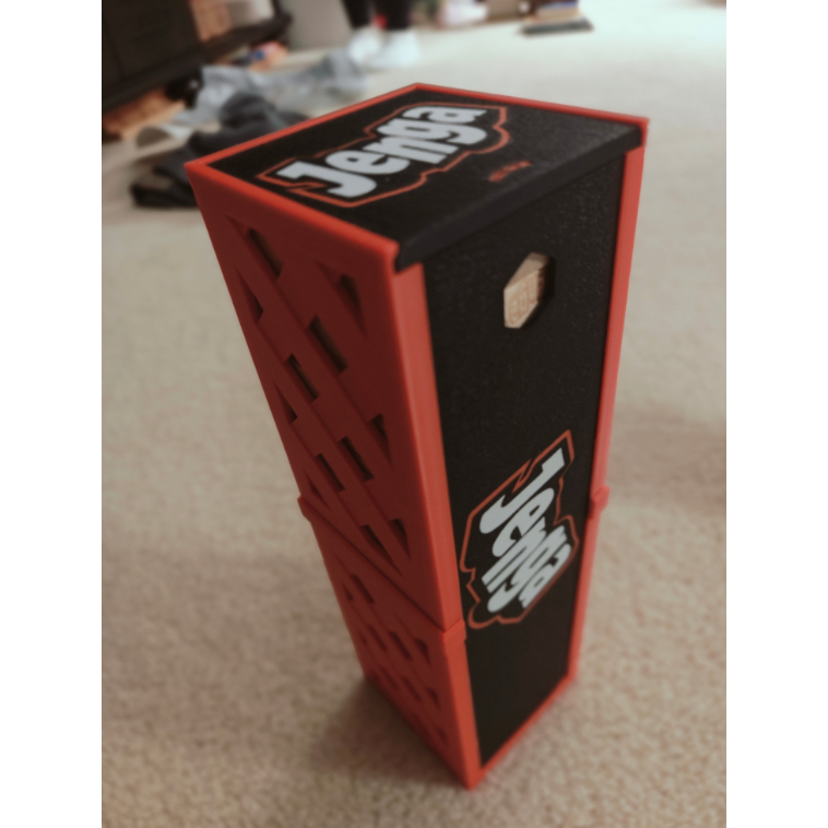 Jenga Building Blocks and Storage Boxes Storage Classic Jenga Wooden ...