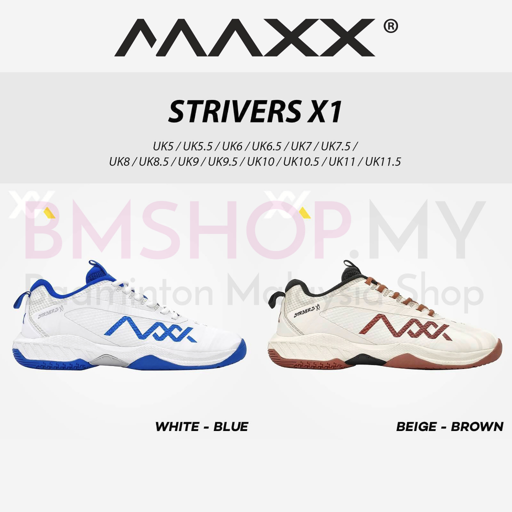 MAXX Shoes Strivers X1 (1 COLORS) | Shopee Singapore