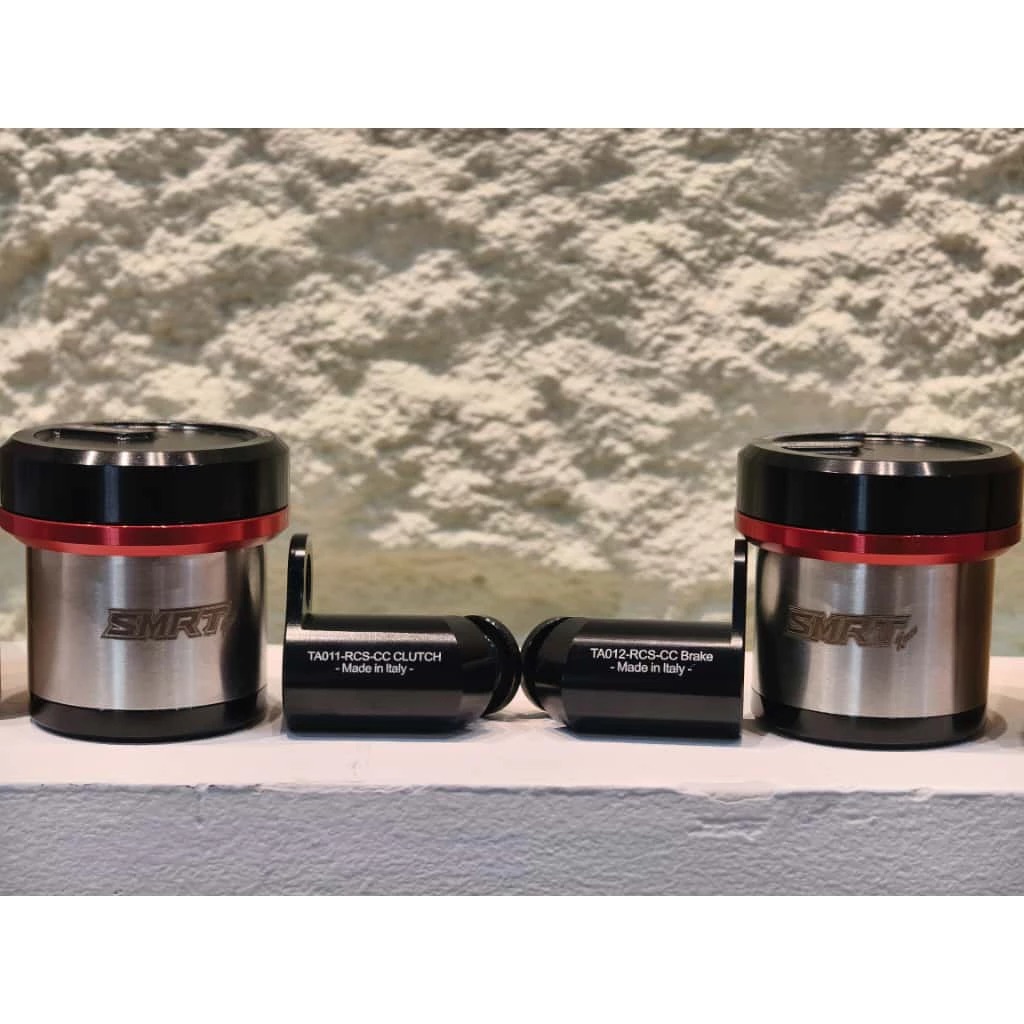 SMRT Titanium Brake Oil Tank For SMRT / Brembo / HEL Tangki Master Pump ...