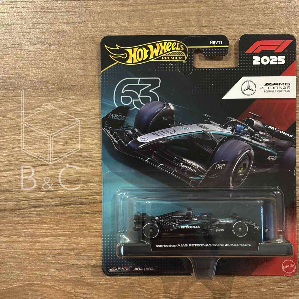 Hotwheels HW Hot Wheels Premium Formula 1 2025 Mercedes-AMG PETRONAS ...