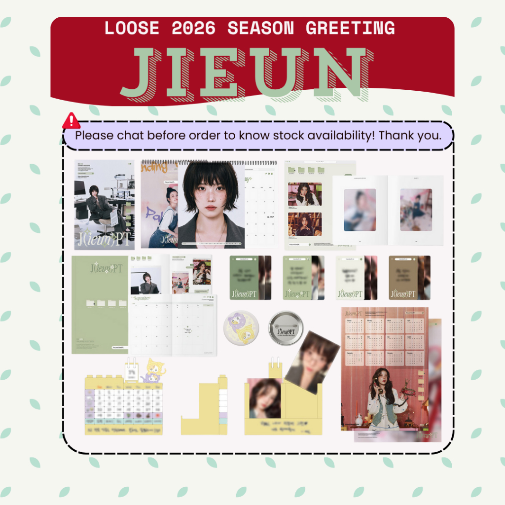 (LOOSE) IU 2026 SEASON'S GREETINGS - J(ieun) PT | Shopee Singapore