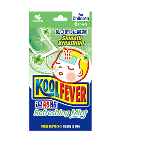 Kool Fever Refreshing Mint Child 6 sheets ( 1Box) | Shopee Singapore