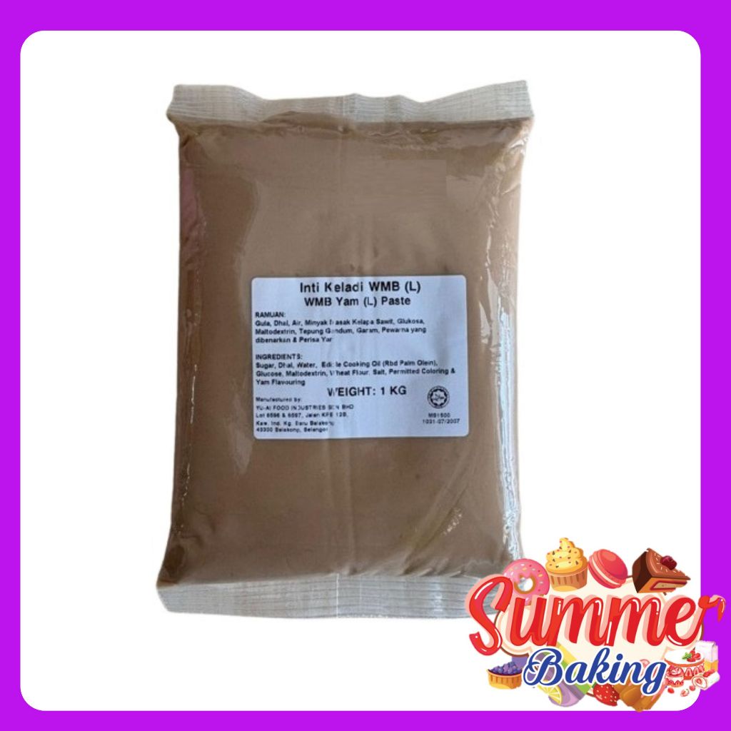 1KG Yu Ai Yam Flavour Filling Paste 1KG / Jam Yam Flavour 友爱芋头馅 For BUN ...