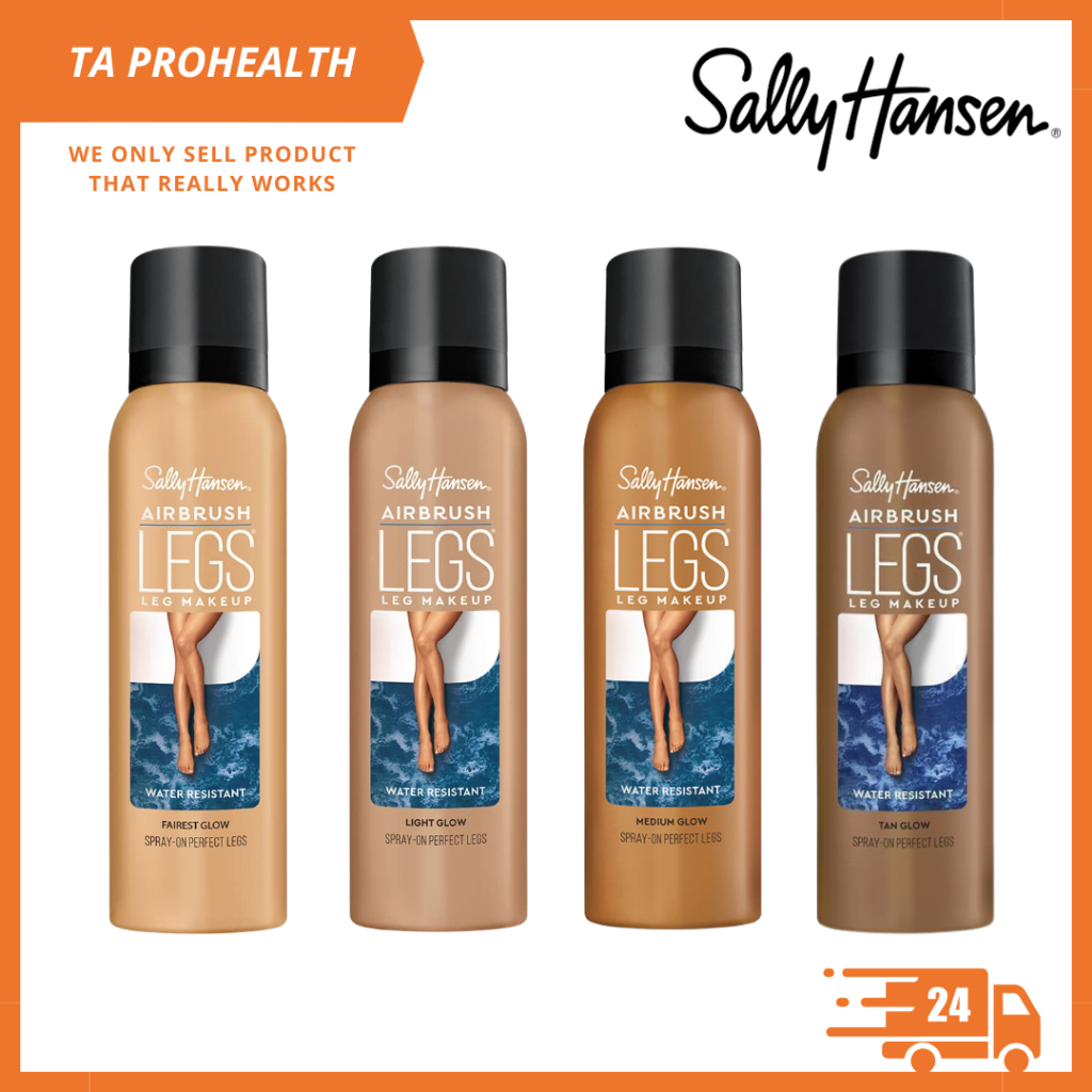 Sally Hansen Airbrush Legs Spray ( Fairest / Light / Medium / Tan ...