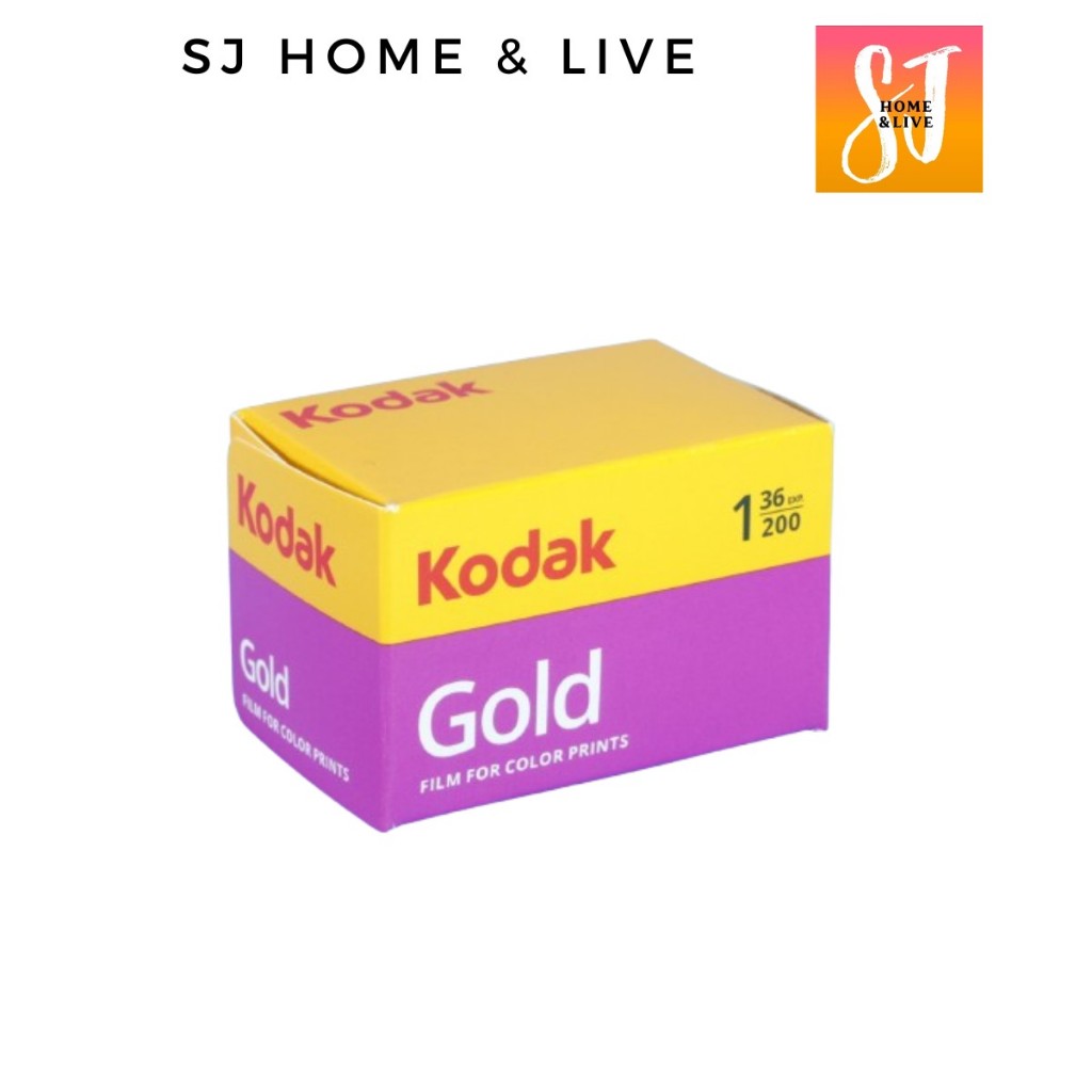 Kodak Gold 200 Color Negative Film (ISO 200, 35mm Roll Film, 36 ...