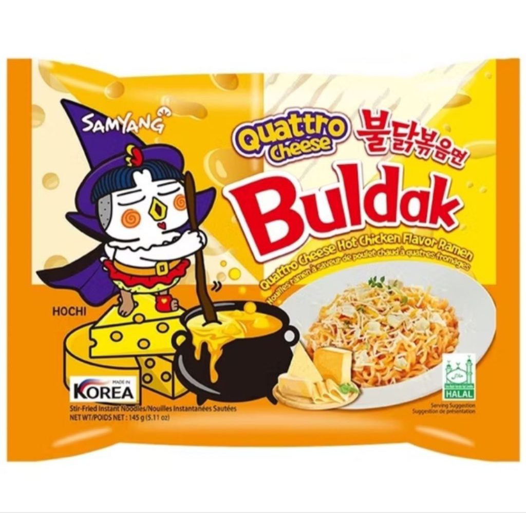 Samyang Buldak Quattro Cheese Hot Chicken Flavor Ramen 1's 145g ...