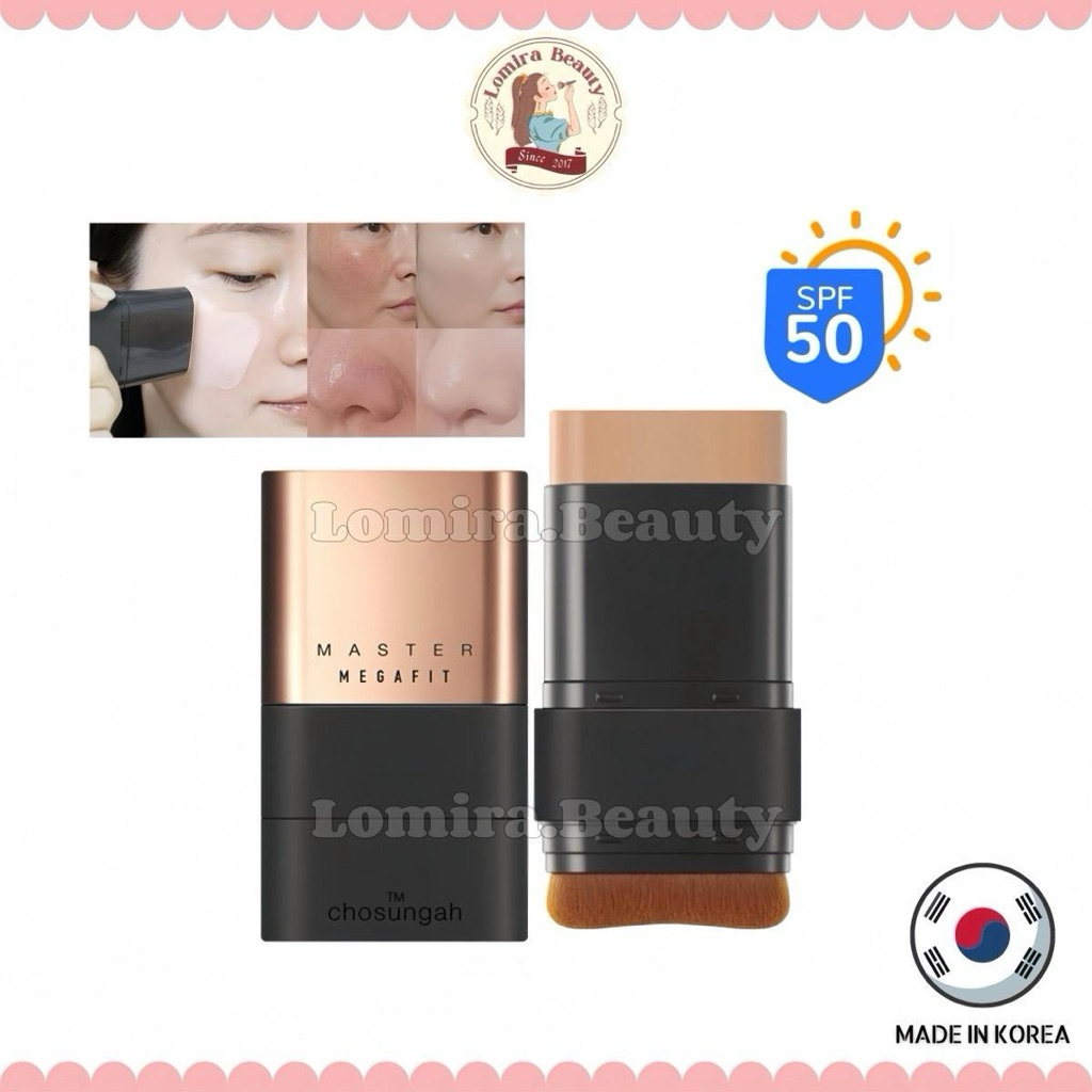 Chosungah Master Mega Fit Stick Foundation SPF50+|PA++++ (16g ...