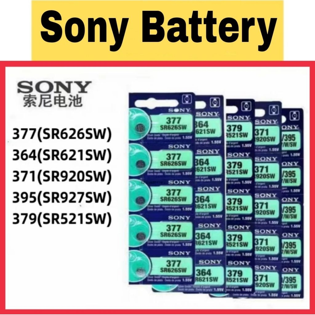 SONY • 337 SR416SW • 364 SR621SW • 371 SR920SW • 377 SR626SW • 379 ...