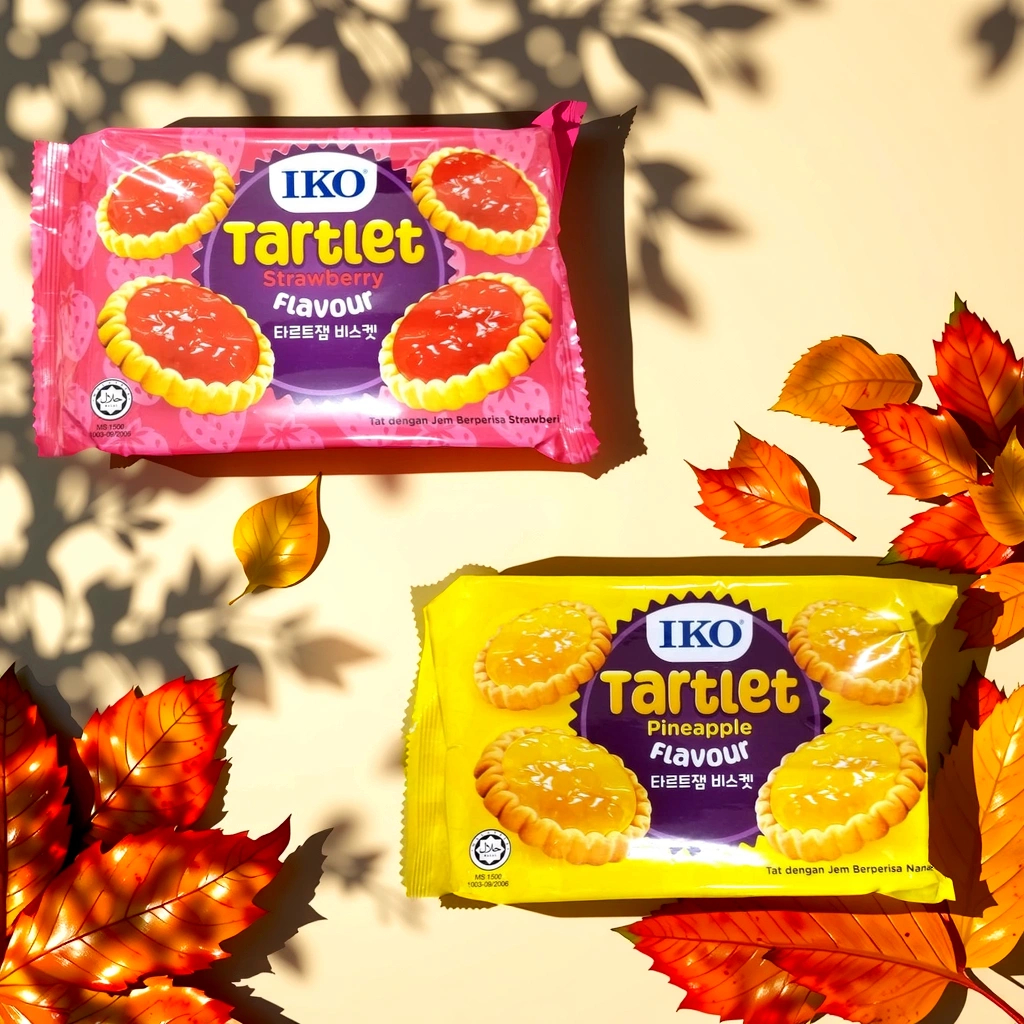 IKO Tartlet Biscuits – Strawberry / Pineapple Flavour | Sweet Jam ...