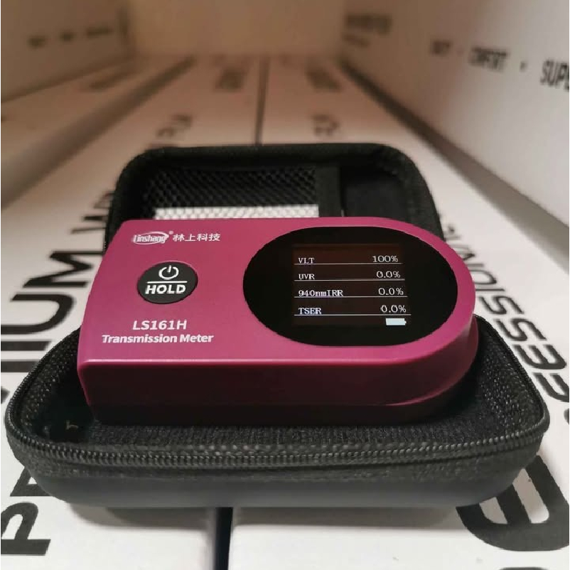 Linshang LS161H 7-Band Window Tint Transmission Meter – UV, VLT, IR 940/1400 nm, SHGC, TSER ...