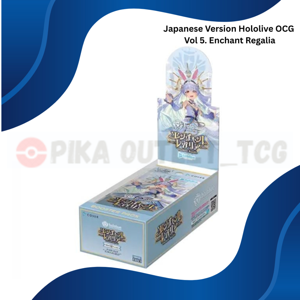 Japanese Hololive HBP05 Enchant Regalia Booster Box | Shopee Singapore